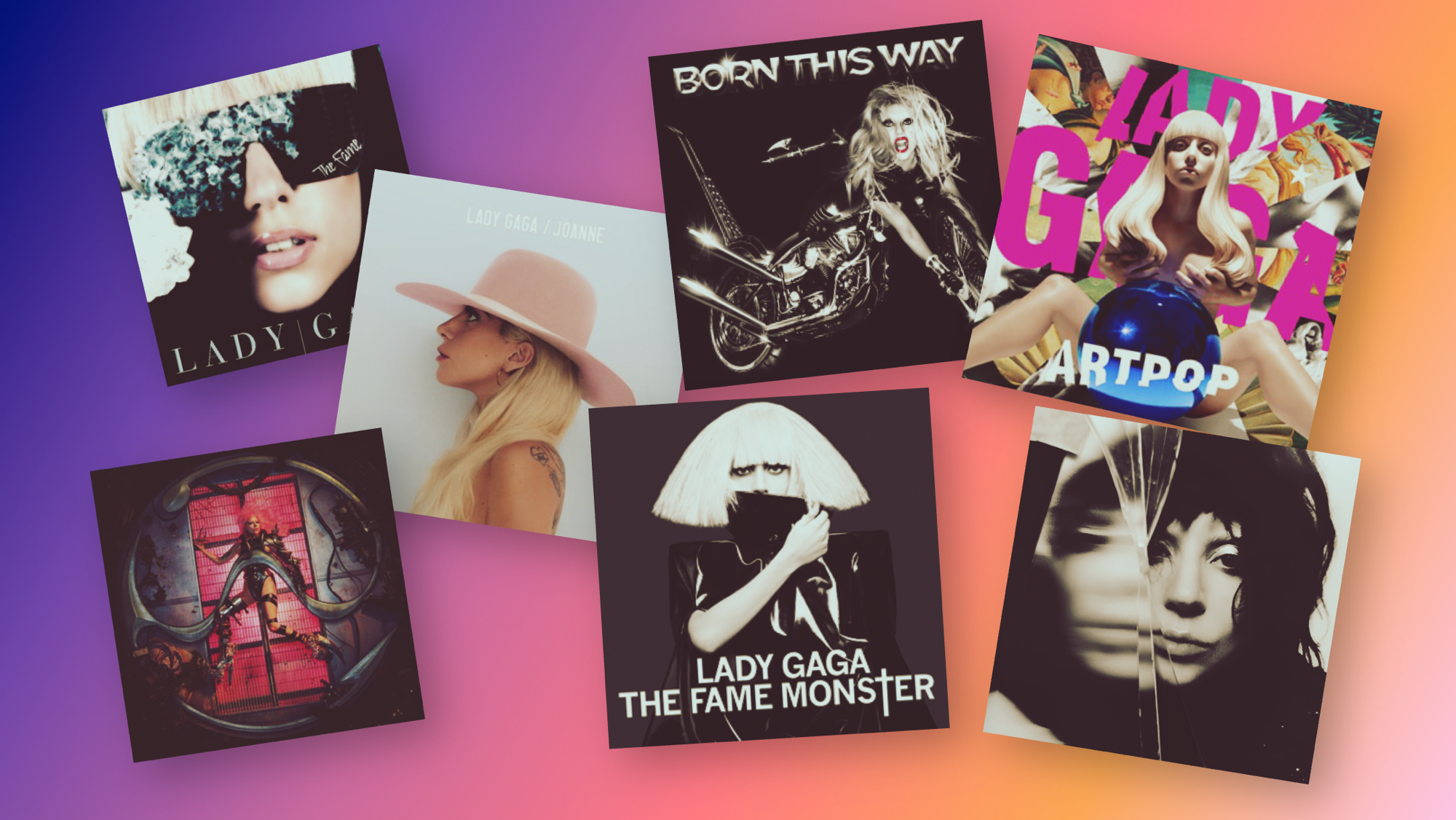 Every Lady Gaga Album Cover, Ranked