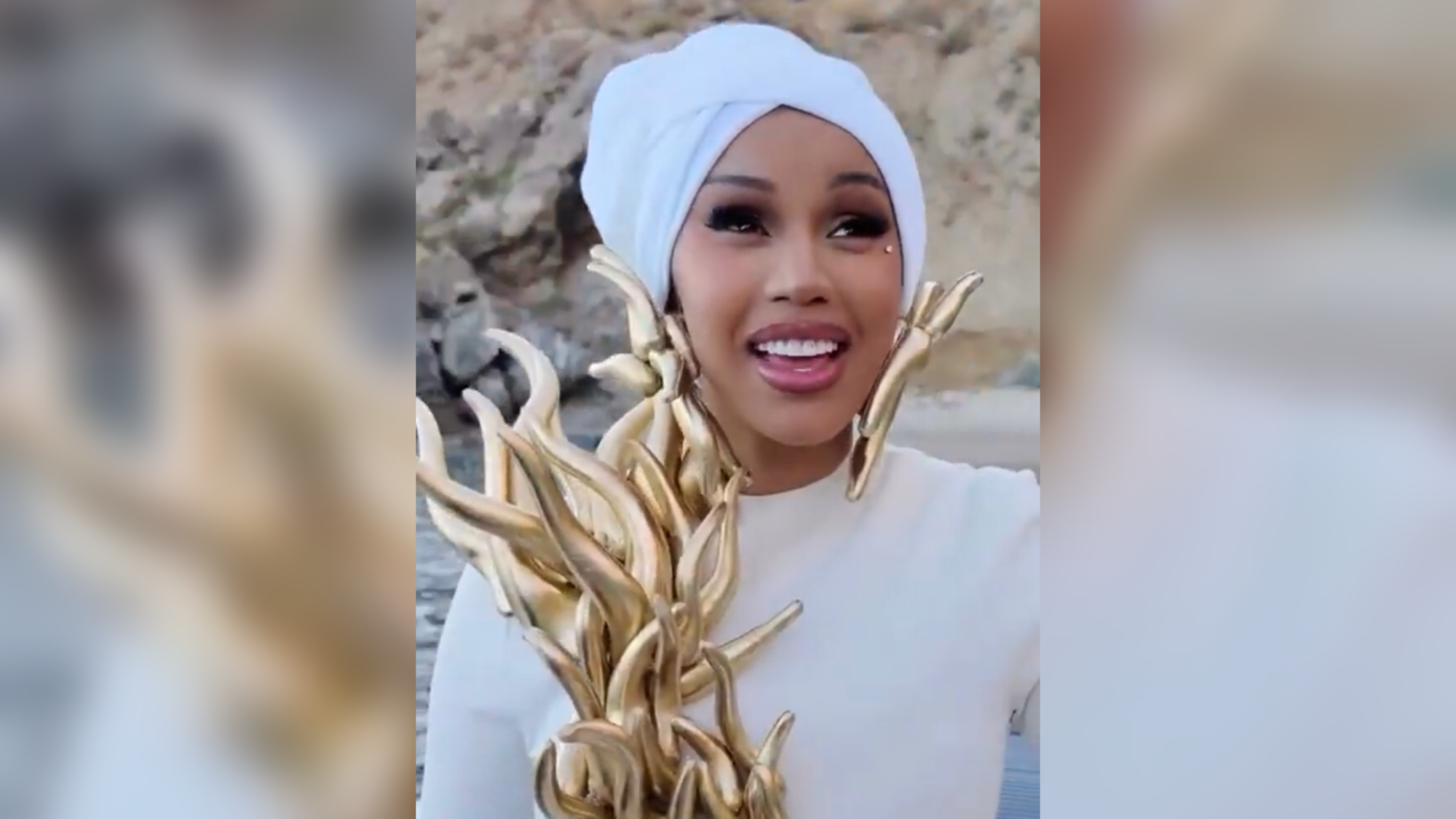 Cardi B Covers Celine Dion’s ‘My Heart Will Go On’ in Viral Titanic ...