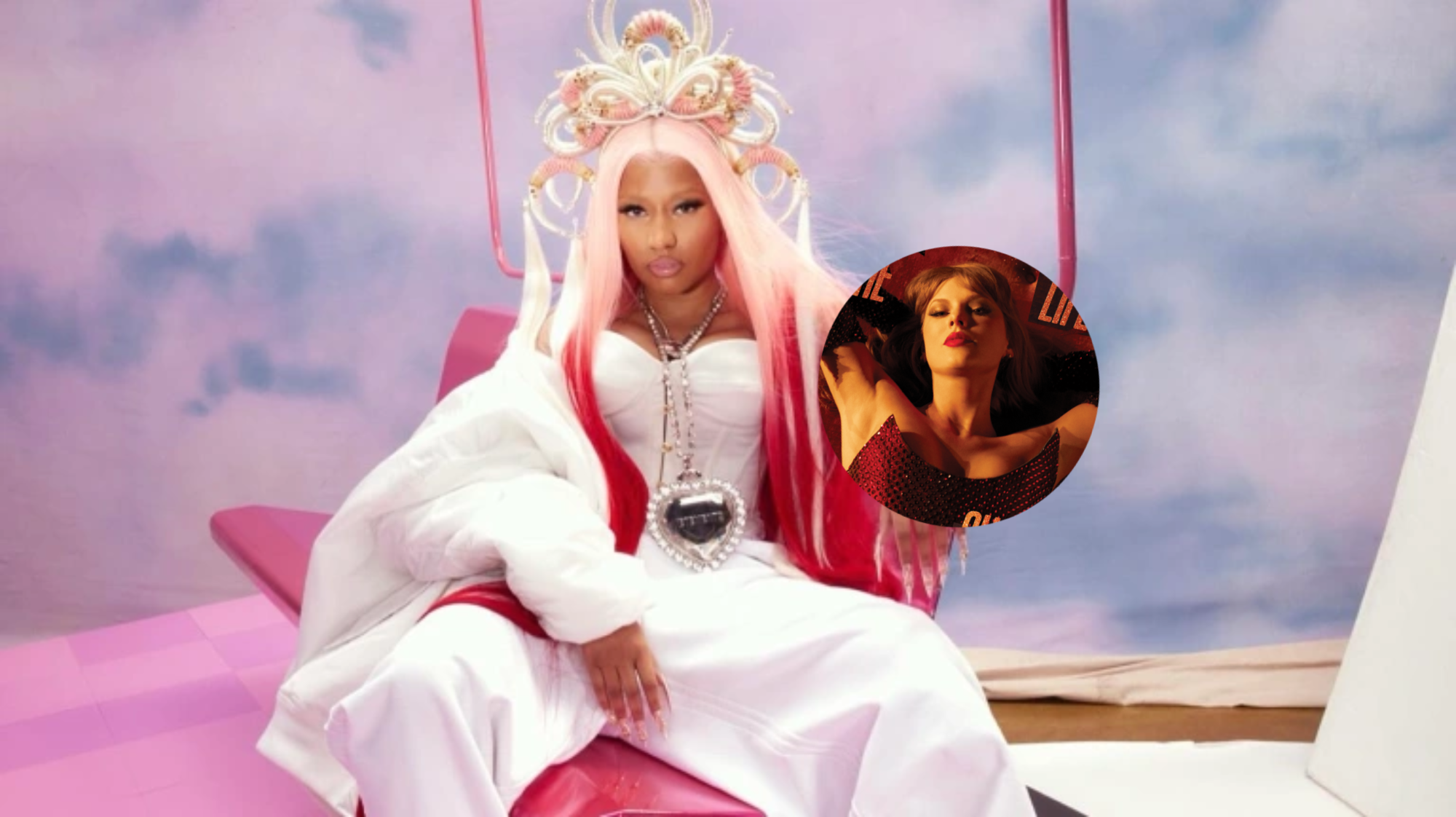 Nicki Minaj Reacts to Taylor Swift’s New Album ‘The Life of a Showgirl’